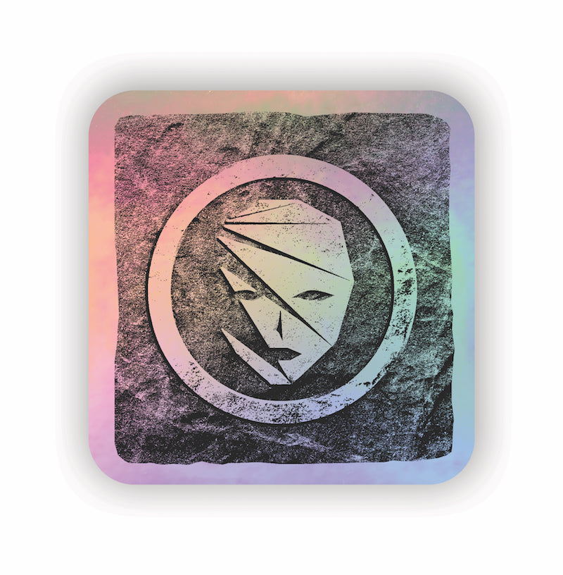 Blank Banshee Logo Fossil Sticker – Hologram Bay